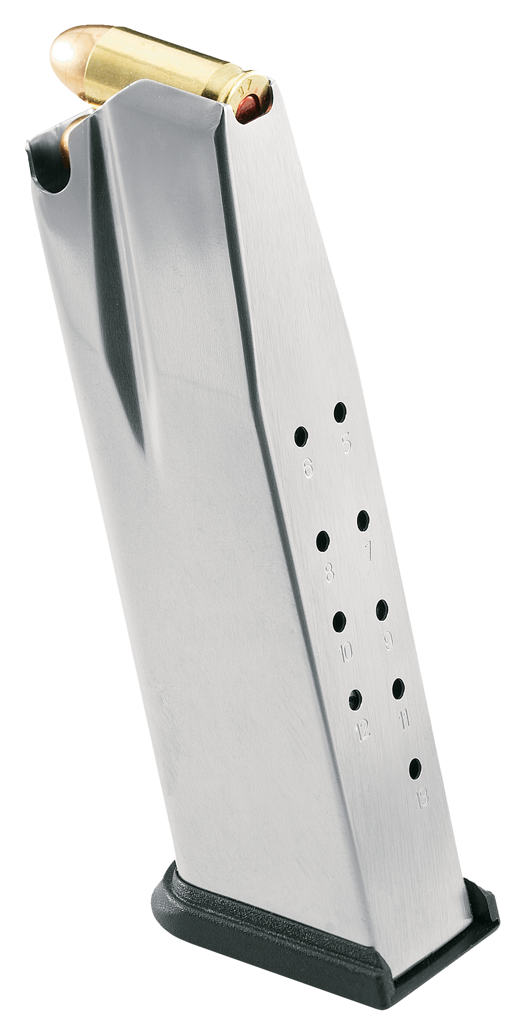 Springfield Factory Magazines - .40 S&W - 16 Rounds - Black/Stainless ...